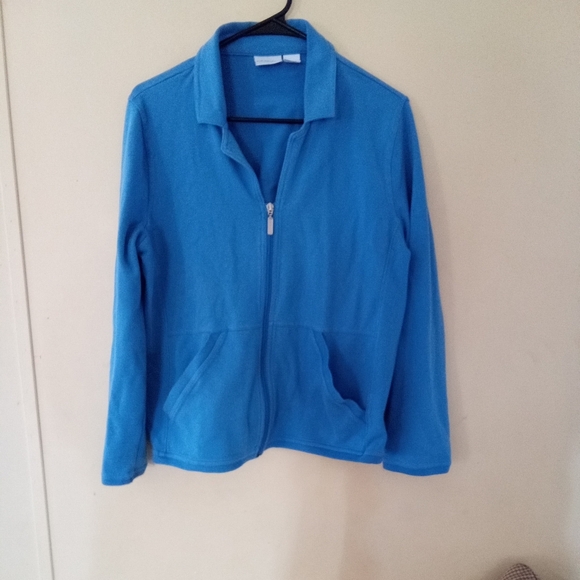 Kim Rogers | Jackets & Coats | Kim Rogers Womens Collared Zip Up Cotton ...
